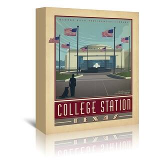 Asa Collegestation Tx by Anderson Design Group Wrapped Canvas - Americanflat - 5" x 7" - Bed ...